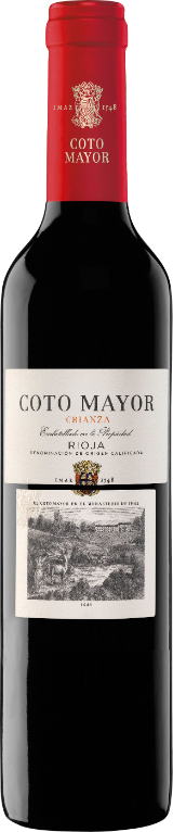 Rioja DOC Coto Mayor Crianza - Spanien - Spezialitäten 50cl / 37.5cl ...